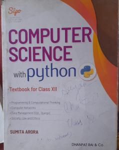 Computer Science with Python Textbook for Class 12 | BooksYa